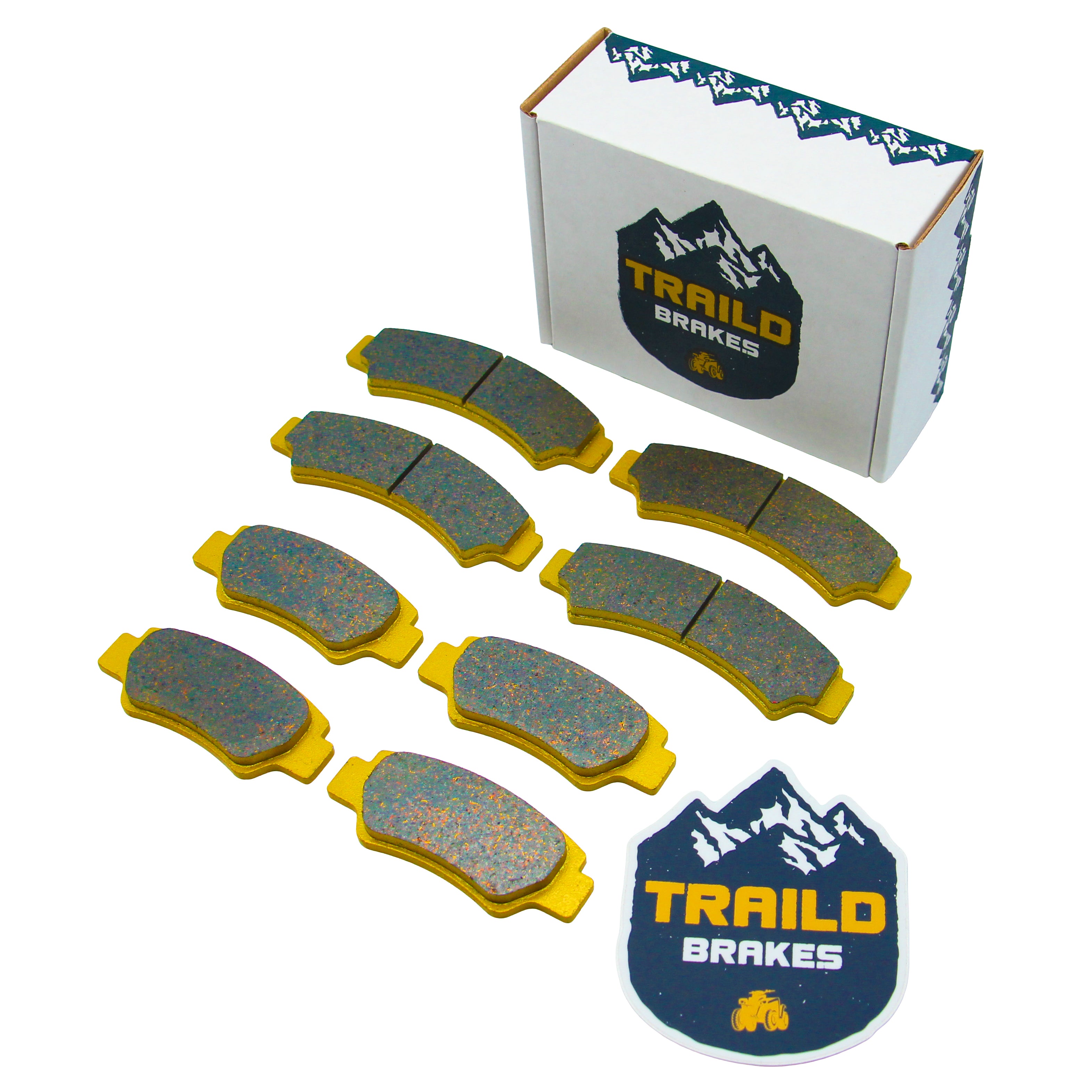 Segway Snarler AT5/AT6/AT10 2020-2025 Ceramic Brake Pad Set – Traild